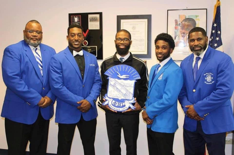 Repollet Welcomes His Fraternity Bros to Their New Place of Employment ...